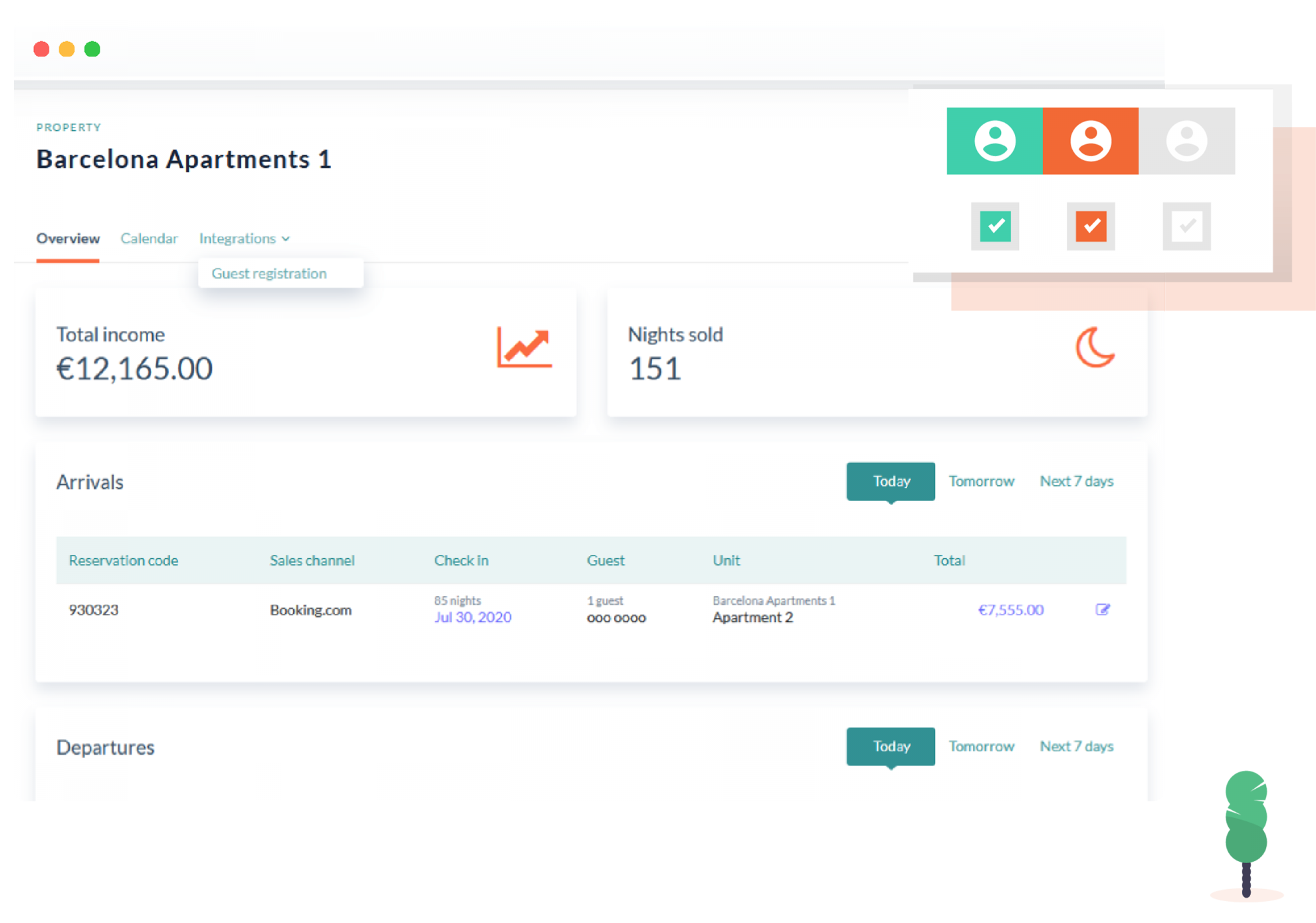 Homeowner Interface – Booker Tools